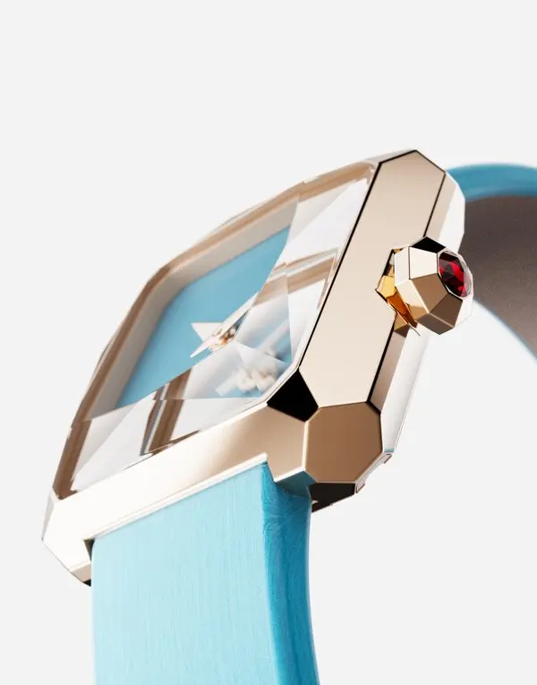 Dolce & Gabbana Sofia Rose Gold Watch - Light Blue