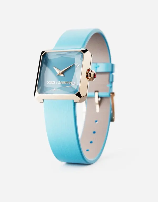 Dolce & Gabbana Sofia Rose Gold Watch - Light Blue