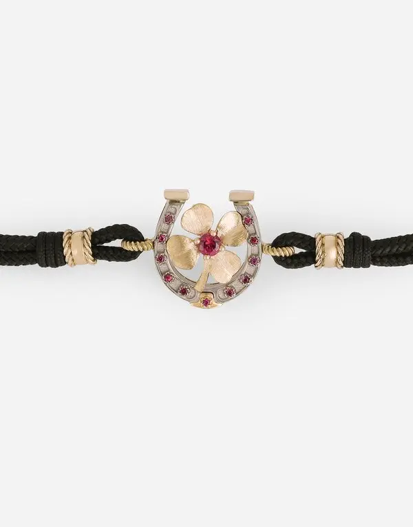 Dolce & Gabbana 18k Yellow Pendant Bracelet