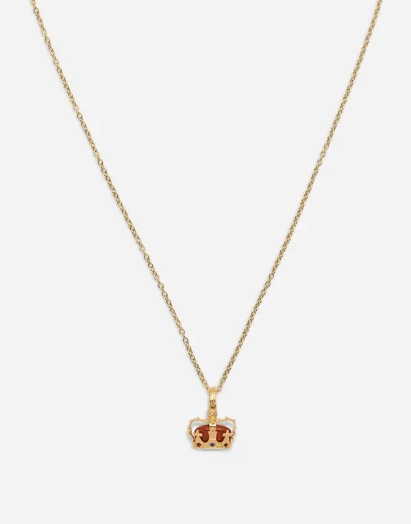Dolce & Gabbana Royal Pendant Necklace - Gold