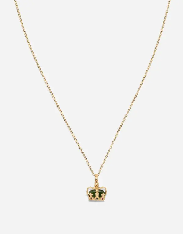 Dolce & Gabbana Royal Pendant Necklace - Gold