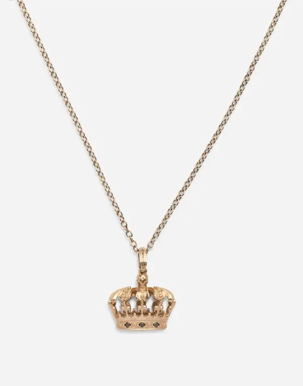 Dolce & Gabbana Royal Pendant Necklace - White
