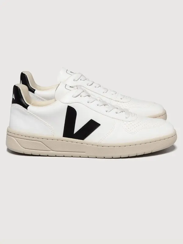 VEJA V-10 Sneakers - Extra-white Black