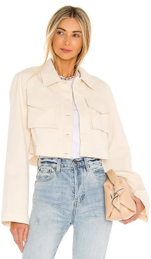 LOVERS AND FRIENDS Angeles Cropped Jacket