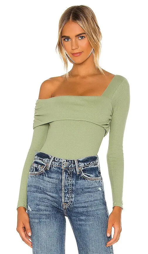 LOVERS AND FRIENDS Florence Bodysuit - Dark Green