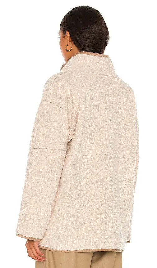 Velvet By Graham & Spencer Reversible Albany Lux Sherpa Jacket