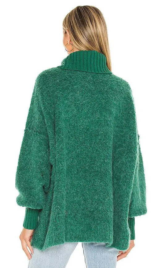 Free People Milo Pullover In Teal
