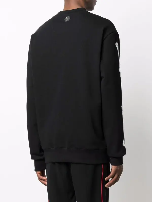 Philipp Plein Skeleton Print Sweatshirt