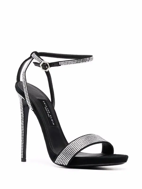 Philipp Plein Crystal-embellished Sandals