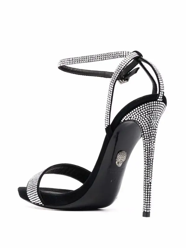 Philipp Plein Crystal-embellished Sandals