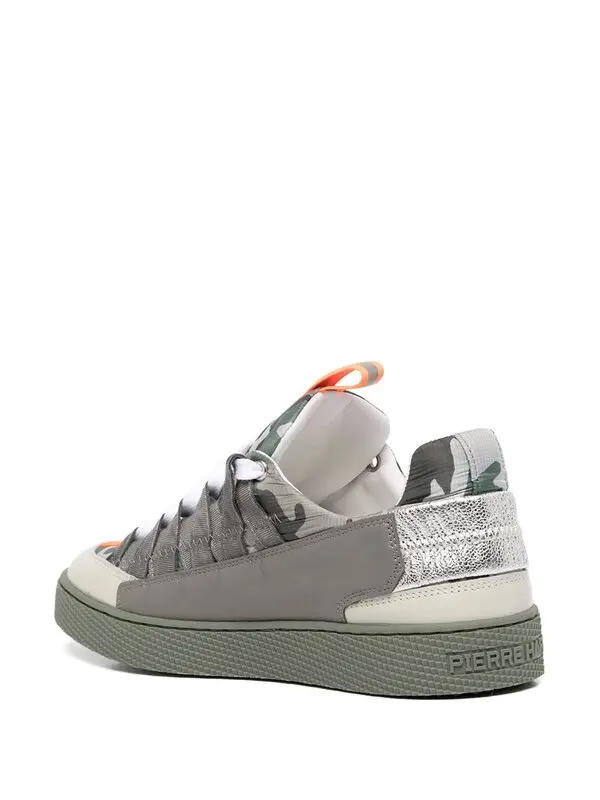 Pierre Hardy Lace-up Leather Sneakers