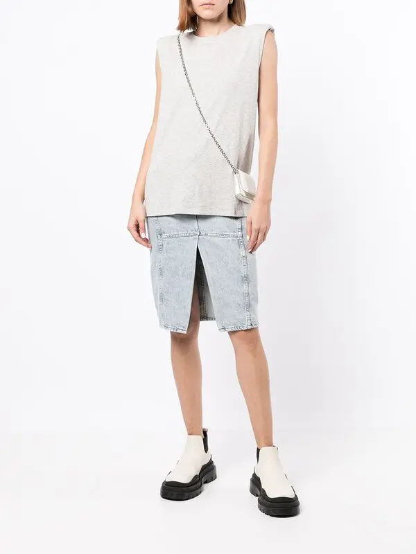 IRO PARIS Tarika Shoulder-pad Tank Top