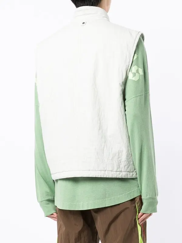 Stone Island Sleeveless Zip-up Gilet Jacket