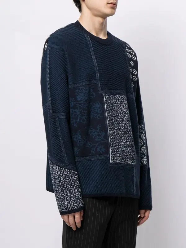 Roberto Cavalli Patchwork-effect Sweatshirt