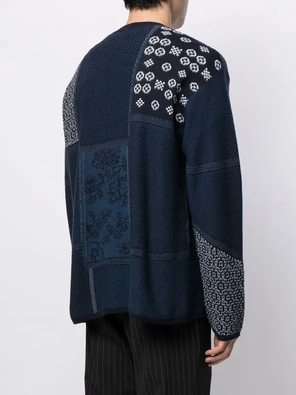 Roberto Cavalli Patchwork-effect Sweatshirt