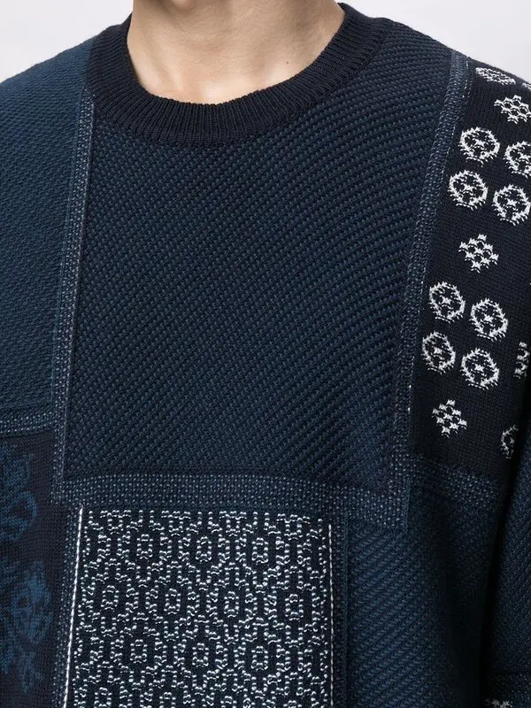 Roberto Cavalli Patchwork-effect Sweatshirt