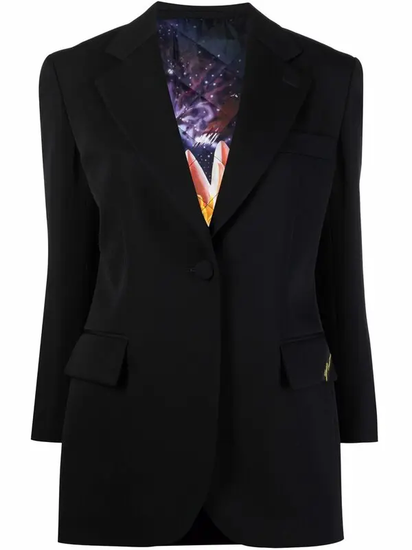 LANVIN Fitted Single-breasted Jacket