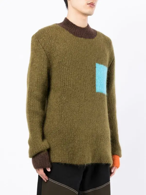 Jacquemus Color-block Crewneck Sweater