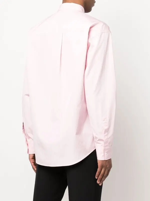 Dsquared2 Logo-print Long-sleeve Shirt - Pink