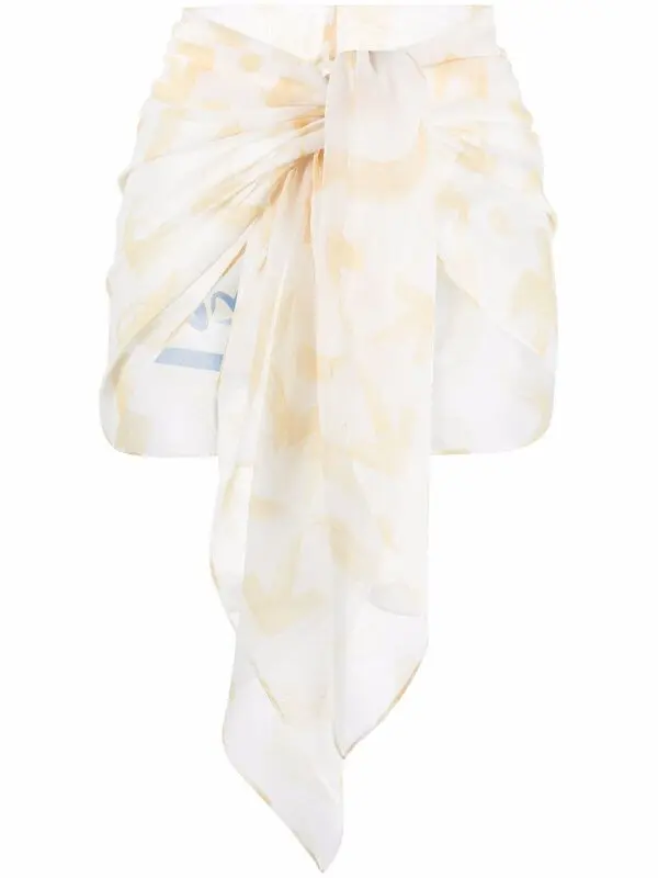 Off-White Arrows-motif Beach Skirt - Yellow