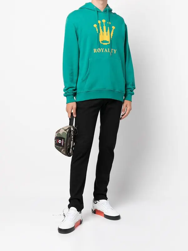 MOSTLY HEARD RARELY SEEN 8-BIT Crown Graphic Hoodie