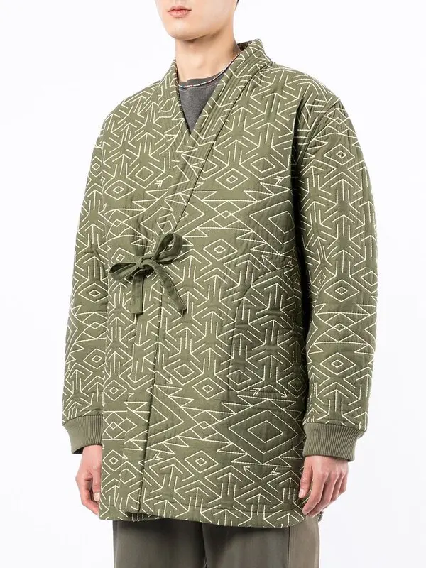 MAHARISHI Reversible Padded Wrap Jacket
