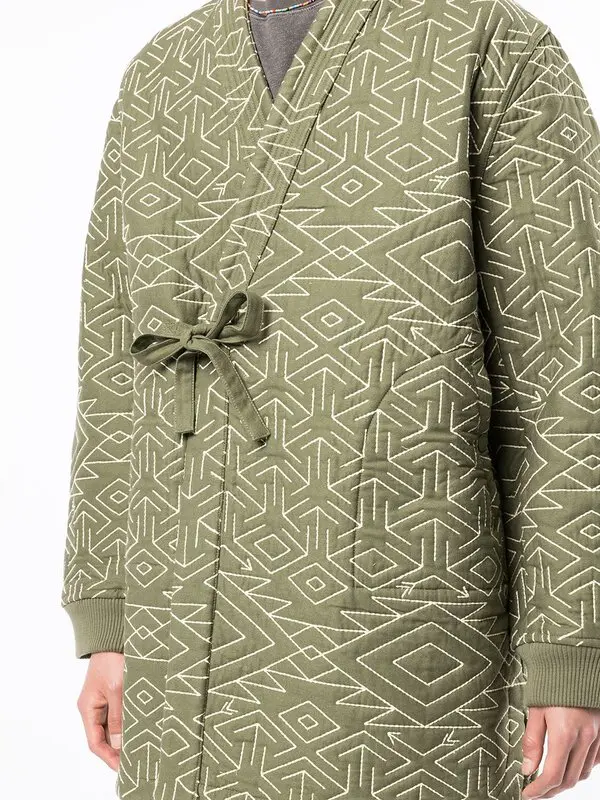 MAHARISHI Reversible Padded Wrap Jacket