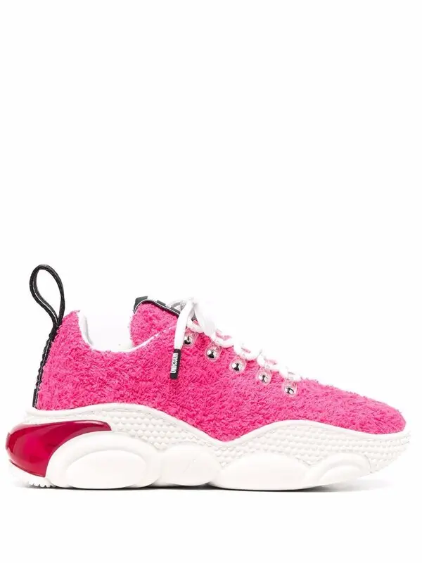 Moschino Terry Cloth Teddy Bubble Sneakers