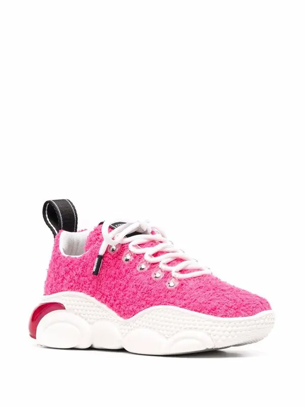Moschino Terry Cloth Teddy Bubble Sneakers