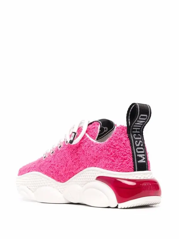Moschino Terry Cloth Teddy Bubble Sneakers