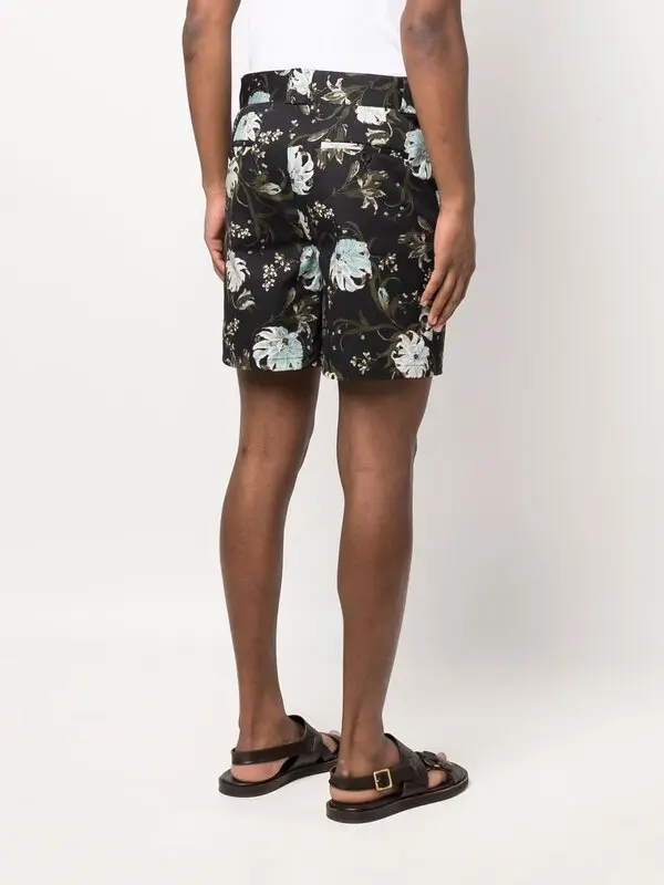 Erdem Floral-print Chino Shorts