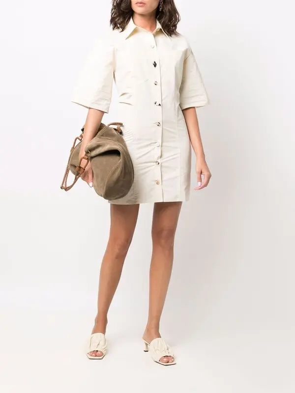 Nanushka Short-sleeve Shirt Dress