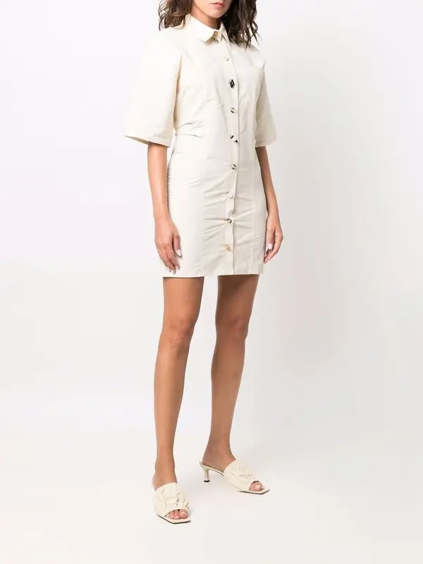 Nanushka Short-sleeve Shirt Dress