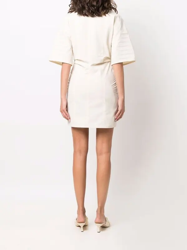 Nanushka Short-sleeve Shirt Dress