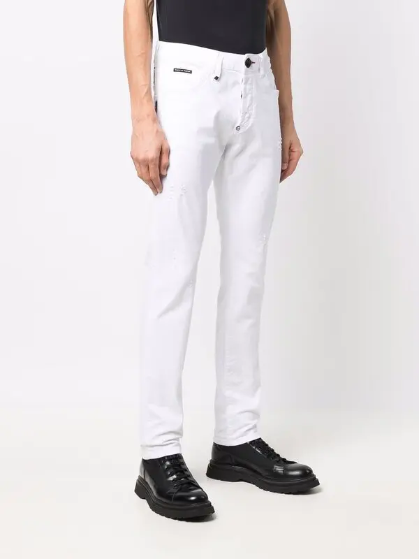 Philipp Plein Low-rise Slim-fit Jeans