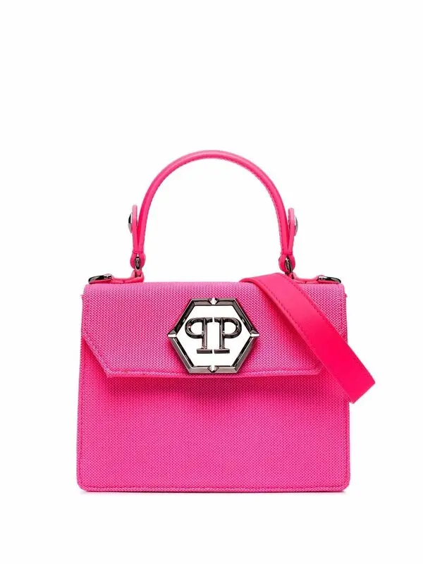 Philipp Plein Hexagon Logo-plaque Mini Top-handle Bag