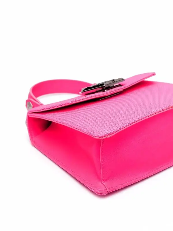 Philipp Plein Hexagon Logo-plaque Mini Top-handle Bag