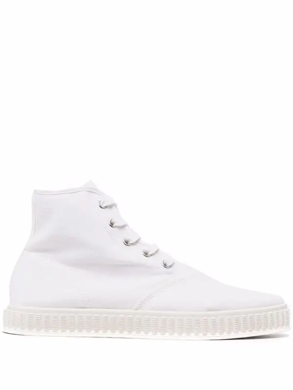 MAISON MARGIELA High-top Cotton Sneakers