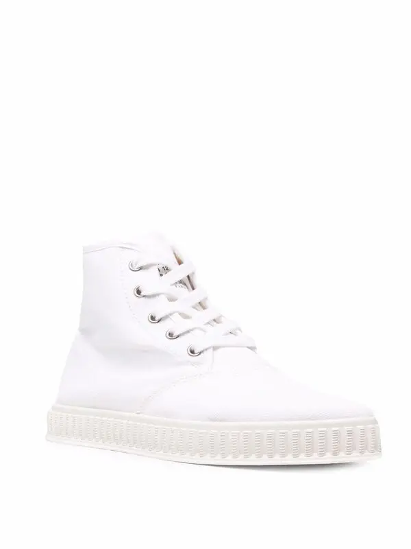 MAISON MARGIELA High-top Cotton Sneakers