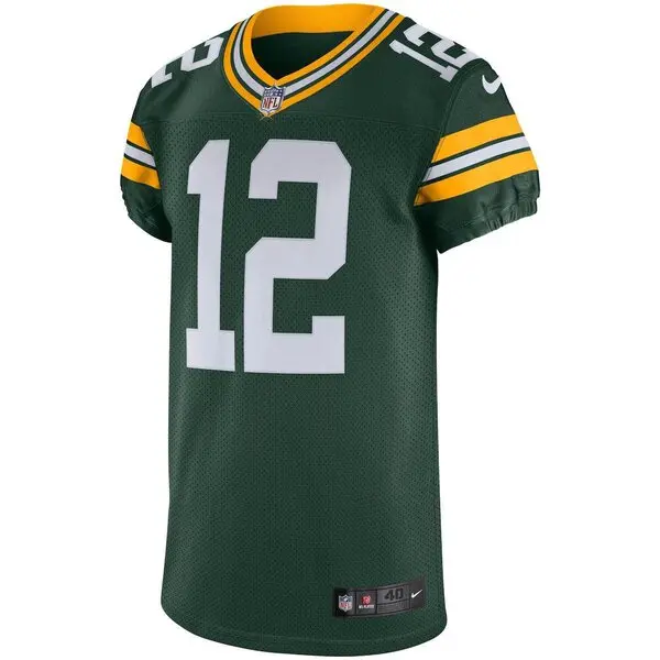 Nike Aaron Rodgers Bay Packers Vapor Elite Jersey
