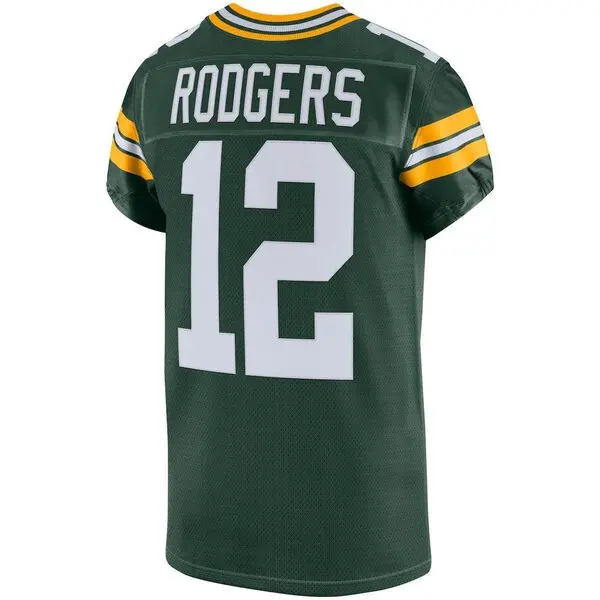 Nike Aaron Rodgers Bay Packers Vapor Elite Jersey