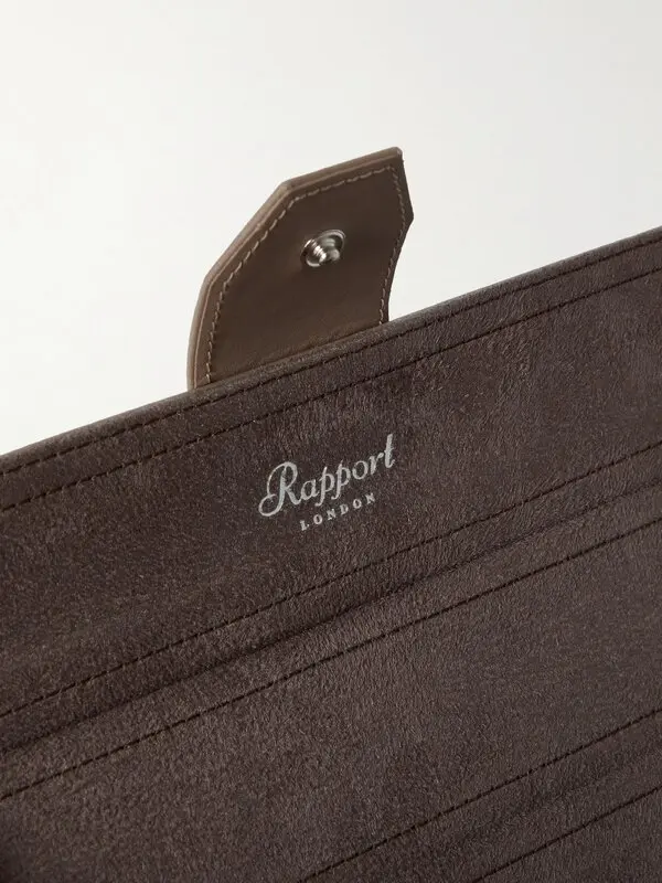 RAPPORT LONDON Vantage Leather Three-watch Roll