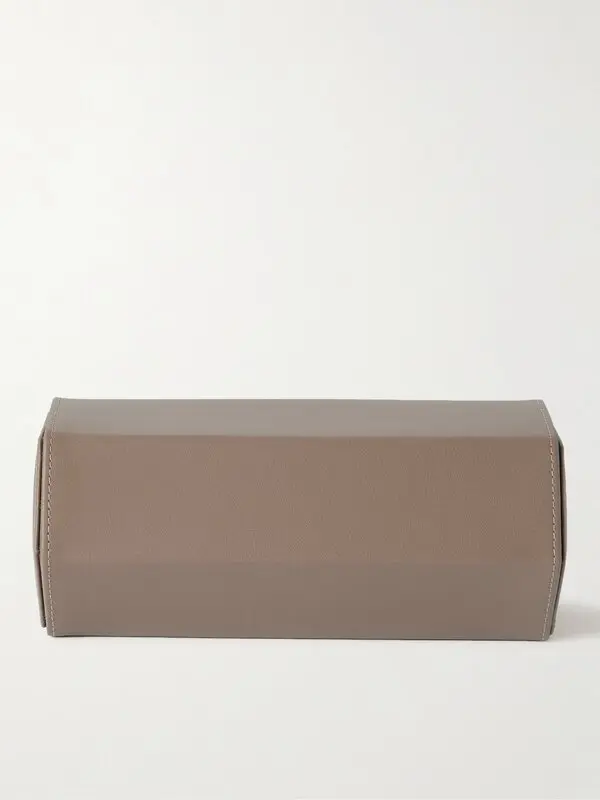 RAPPORT LONDON Vantage Leather Three-watch Roll