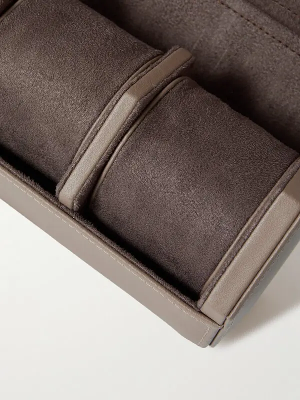 RAPPORT LONDON Vantage Leather Three-watch Roll