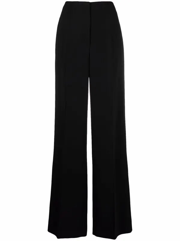 Alberta Ferretti High-waisted Straight-leg Trousers