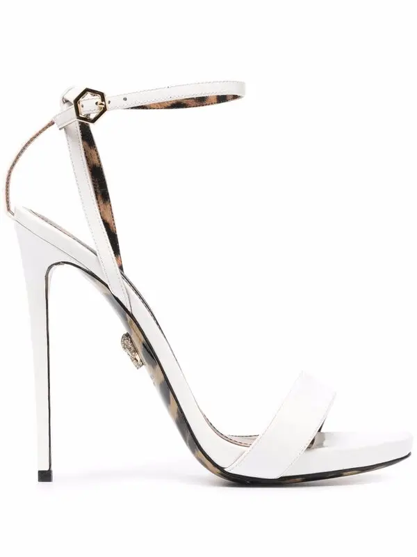 Philipp Plein High-heeled Sandals - White