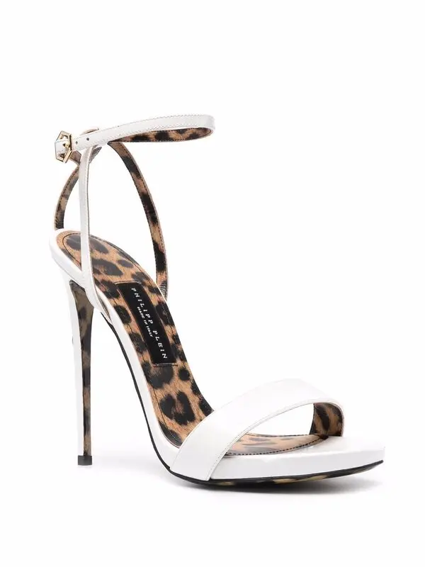 Philipp Plein High-heeled Sandals - White