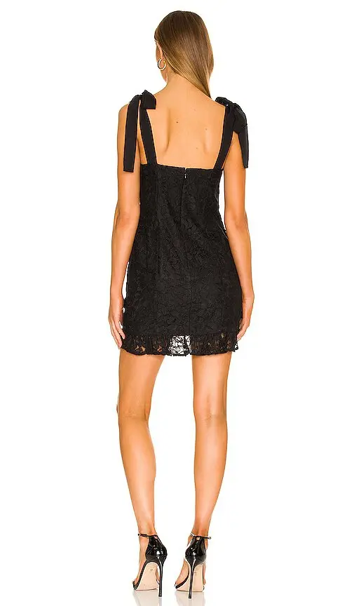 Lovers And Friends Mary Kate Mini Dress In Black - 6% Off