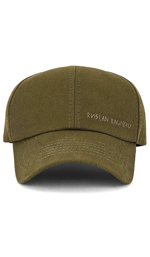 Ruslan Baginskiy Baseball Cap In Olive