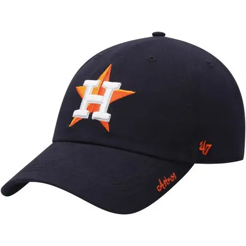 '47 47 Houston Astros Miata Clean Up Adjustable Cap - Navy